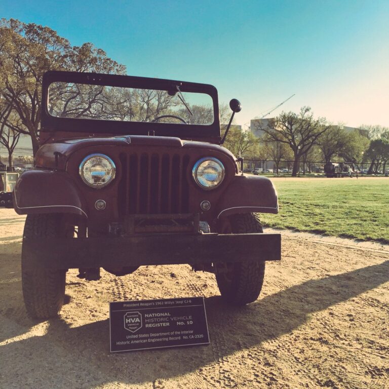Ronald Reagan’s Legendary Red Jeep Arrives in Washington - Young ...