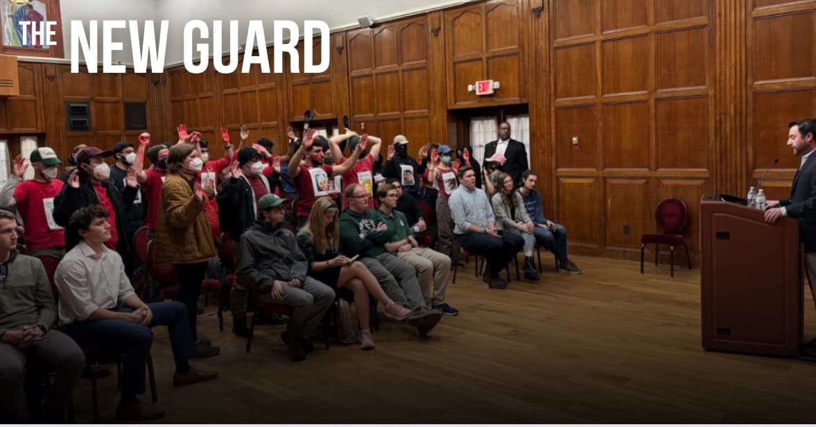 Violent Protesters Disrupt Speech Condemning Hamas; University Police ...