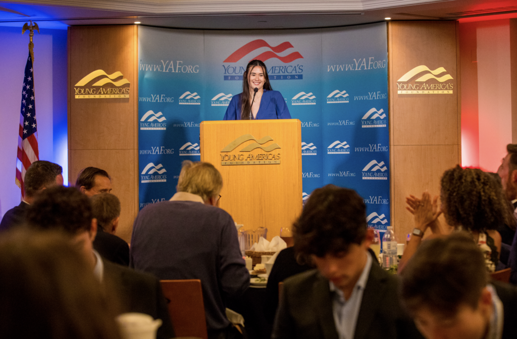 Paula Scanlan, Former Teammate of Lia Thomas, Joins YAF’s Campus ...