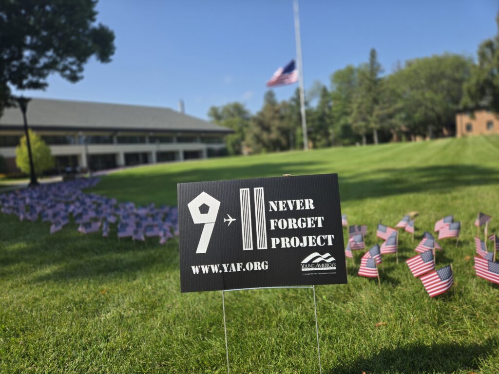Students Honor 9/11 Victims With YAF’s 9/11: Never Forget Project on 24th Anniversary